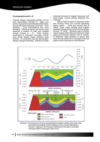Prospek Migas cekungan Jatim dengan GravityMethod | PDF