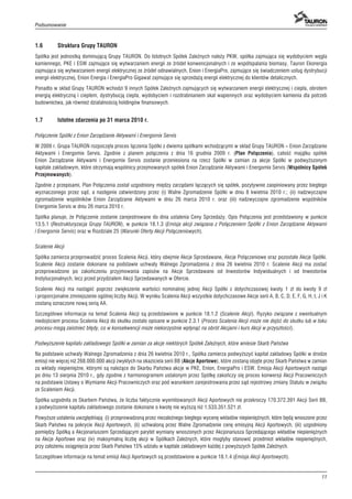 Prospekt Emisyjny Tauron Polska Energia S.A. | PDF