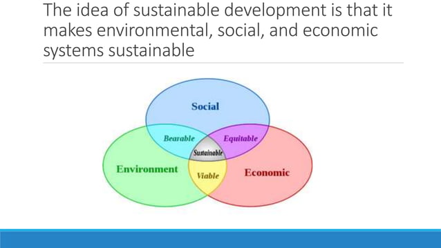 Lecture 1: Introduction to Sustainability Science and SDGs | PPTX