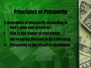 Prosperity | PPT