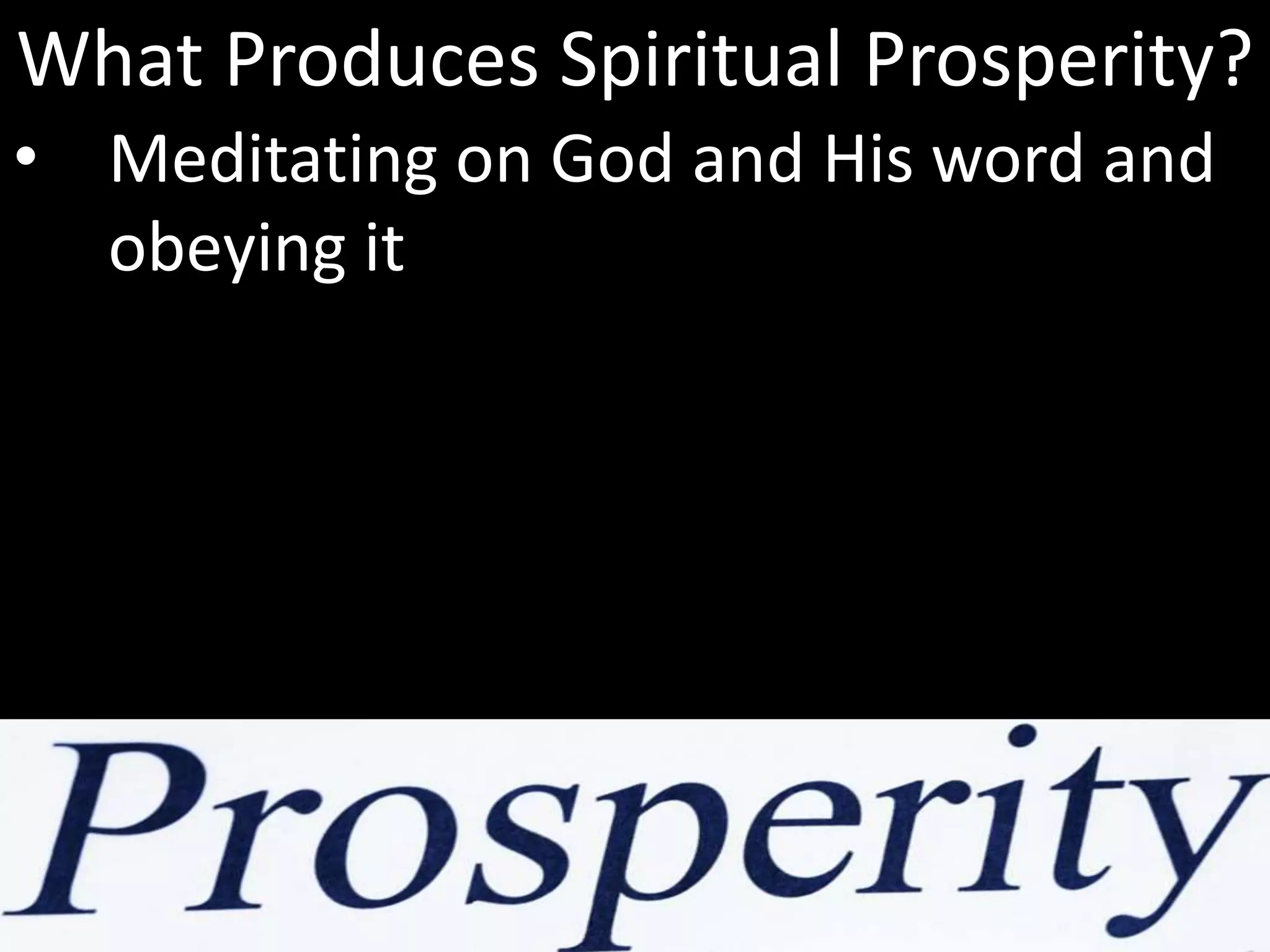 Prosperity | PPTX