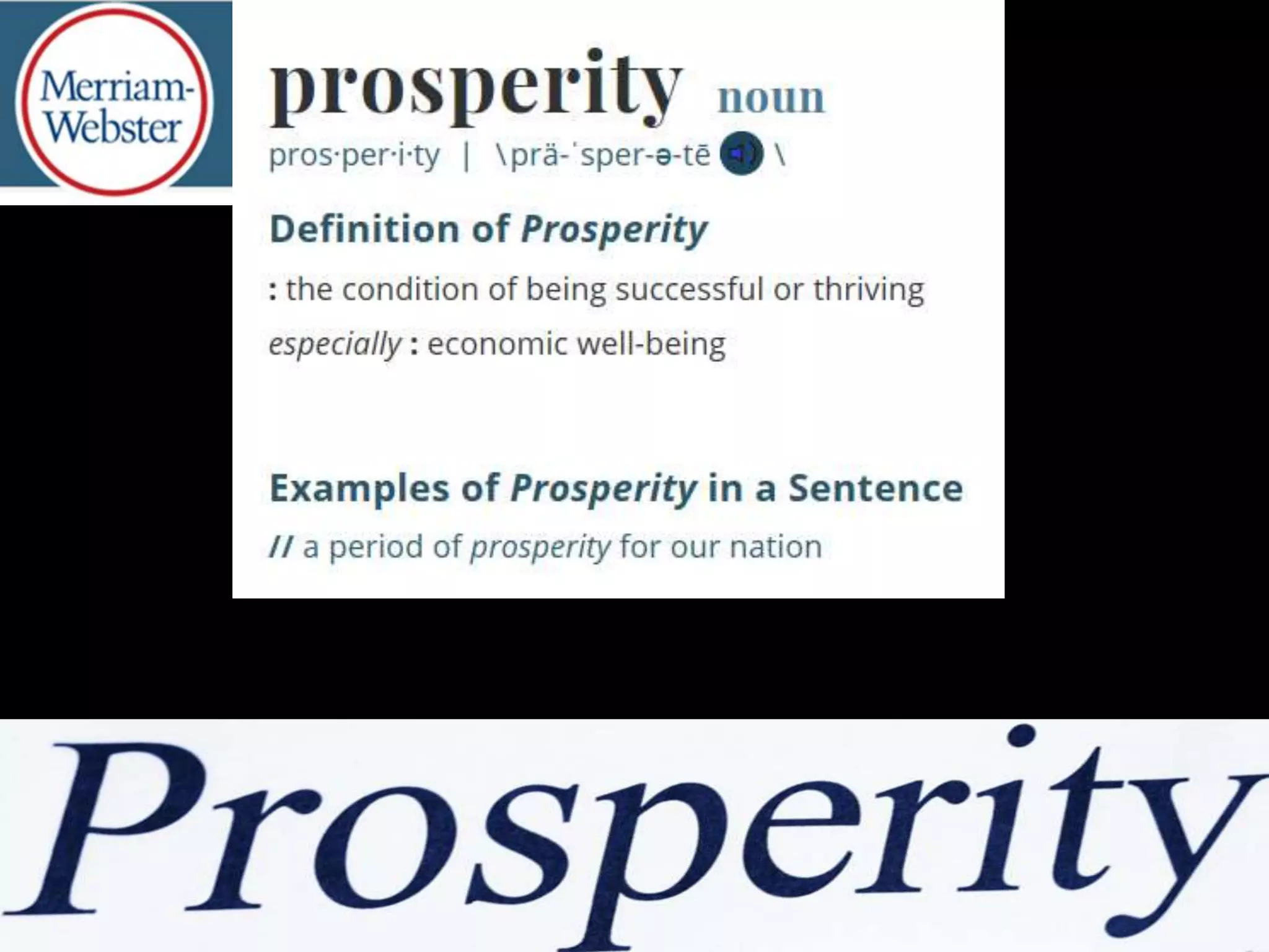Prosperity | PPTX