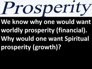 Prosperity | PPTX