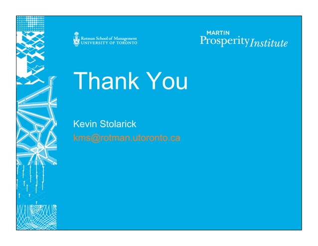 Prosperity Scorecard For The Sault | PPT