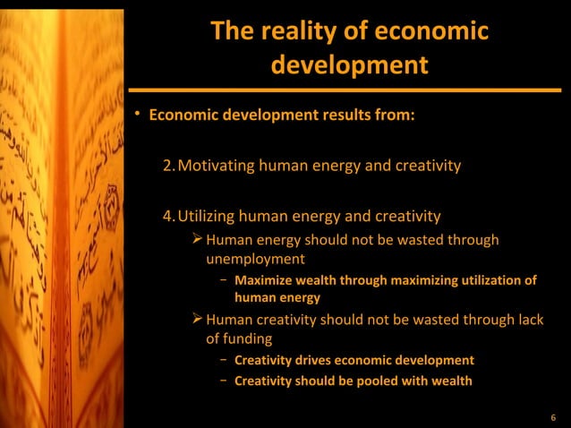 Prosperity through the economic system of islam | PPT