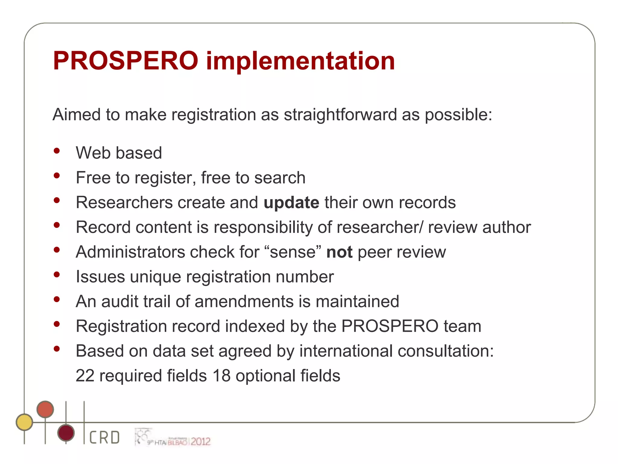 PROSPERO: an international prospective register of systematic review ...