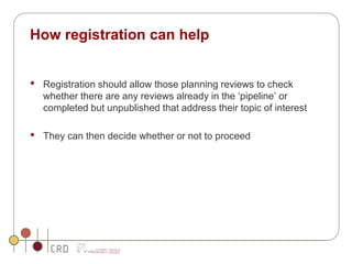 PROSPERO: an international prospective register of systematic review ...