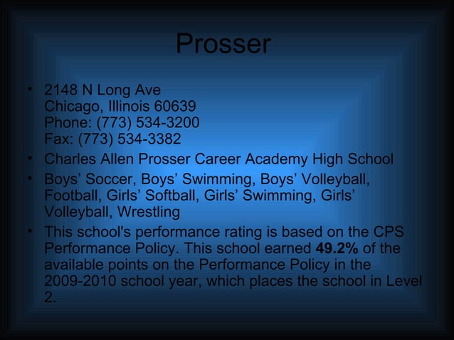 Prosser | PPT
