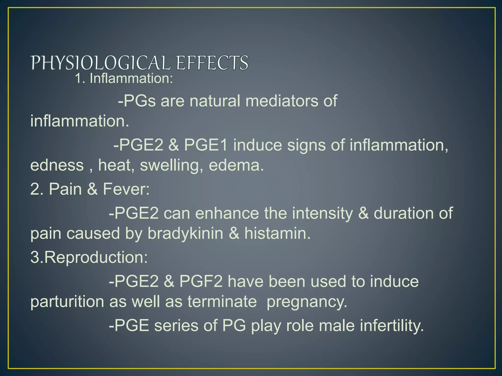 Prostaglandin | PPTX