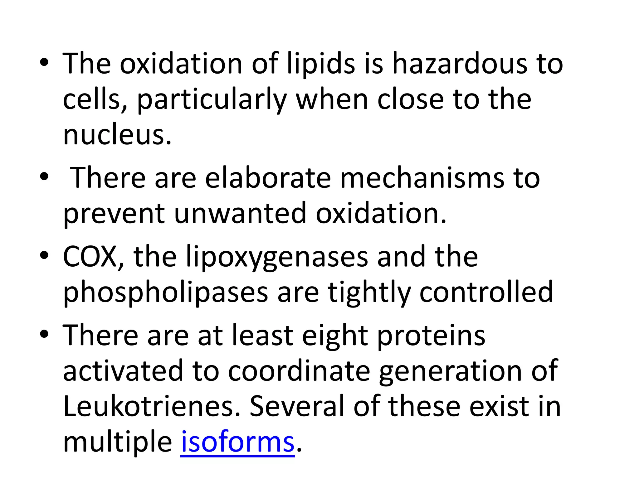 Prostaglandin, leukotriene, and thromboxane | PPTX