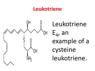 Prostaglandin, leukotriene, and thromboxane | PPTX