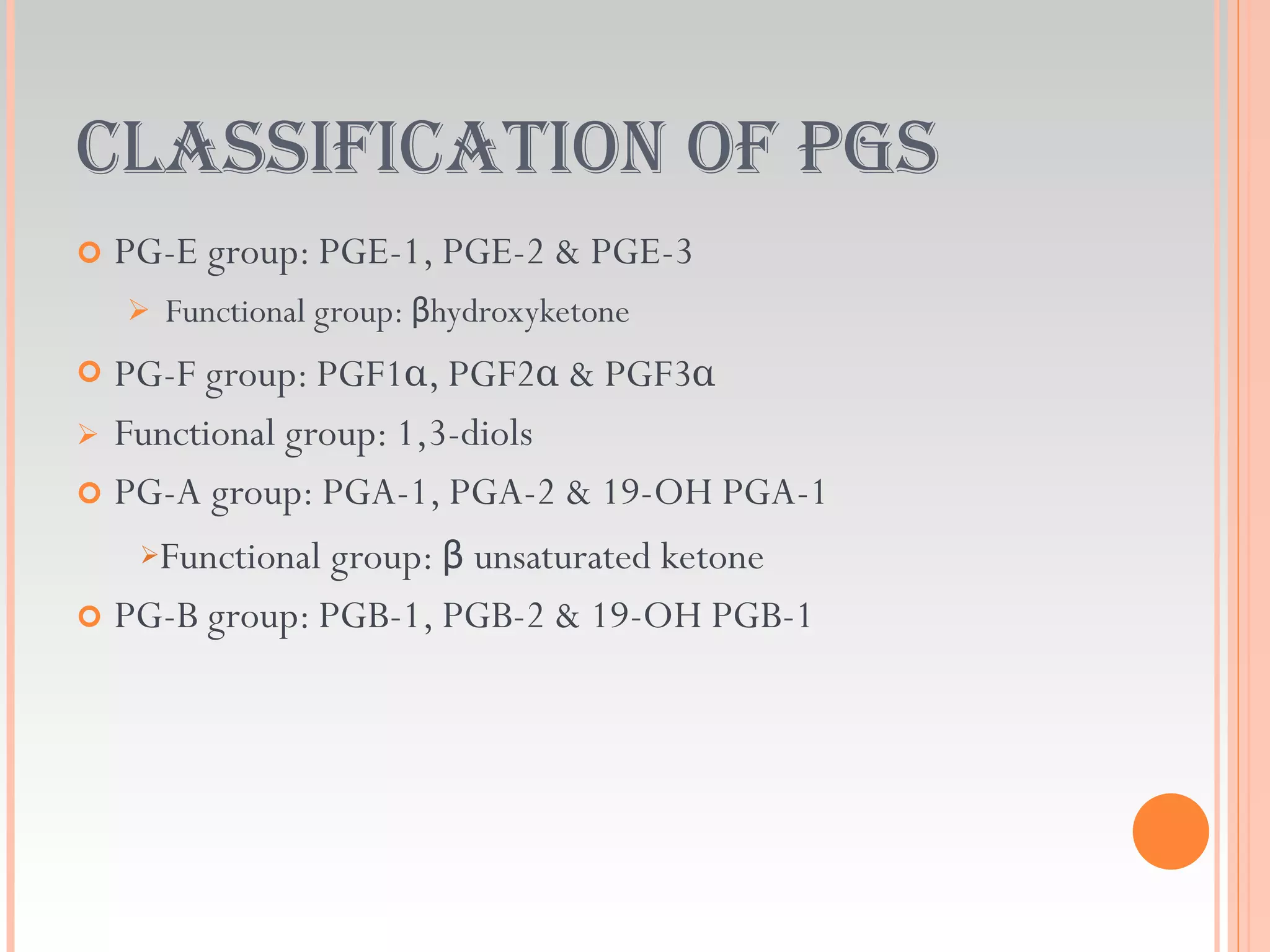 Prostaglandins | PPT