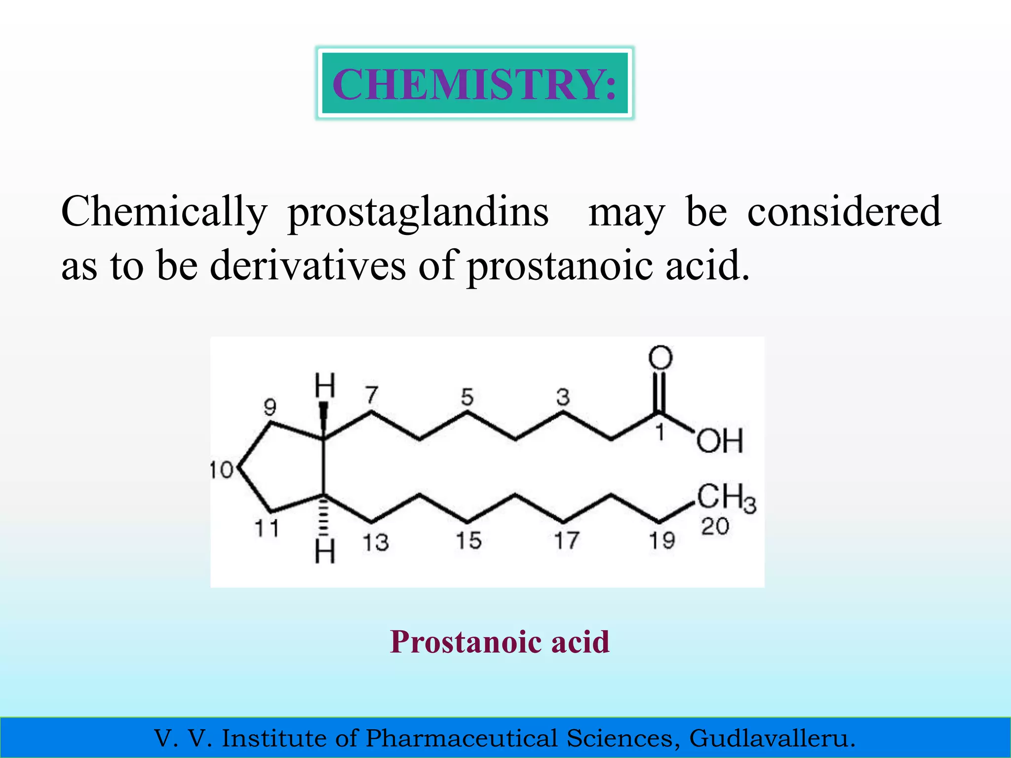 Prostaglandins | PPTX