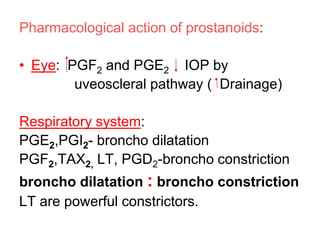 Prostaglandins | PPTX