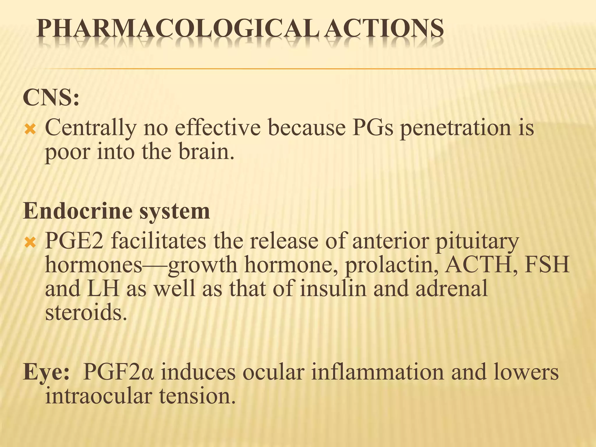 Prostaglandins | PPTX