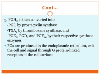 Prostaglandins | PPTX