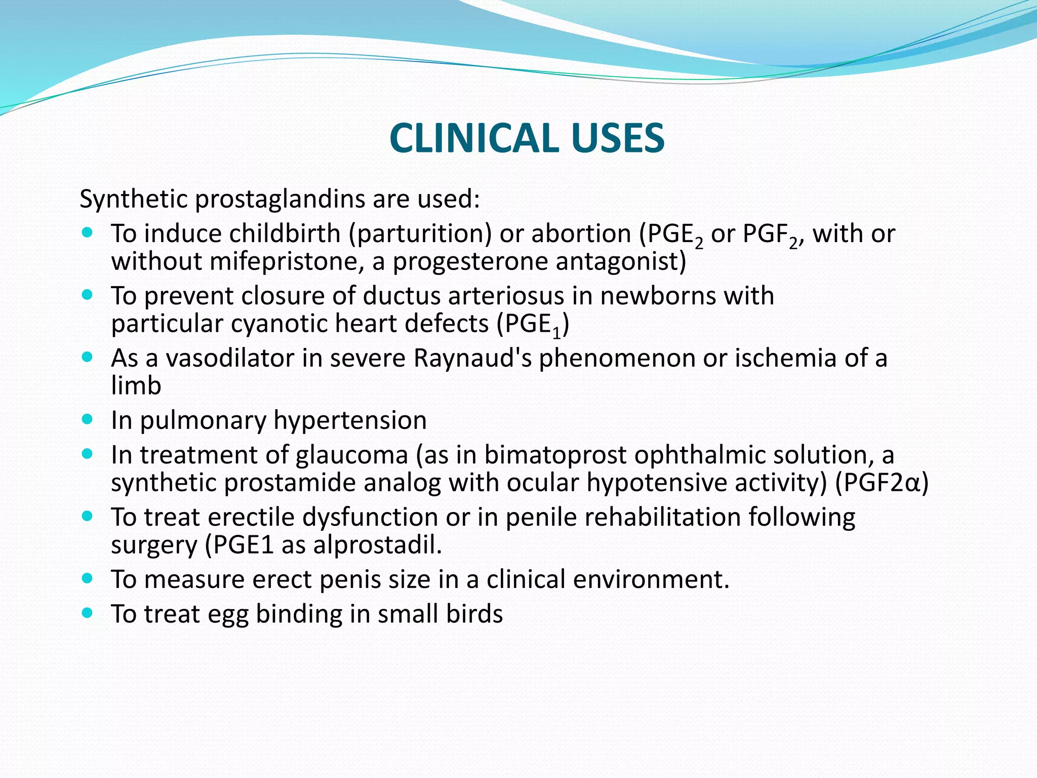 Prostaglandins | PPTX