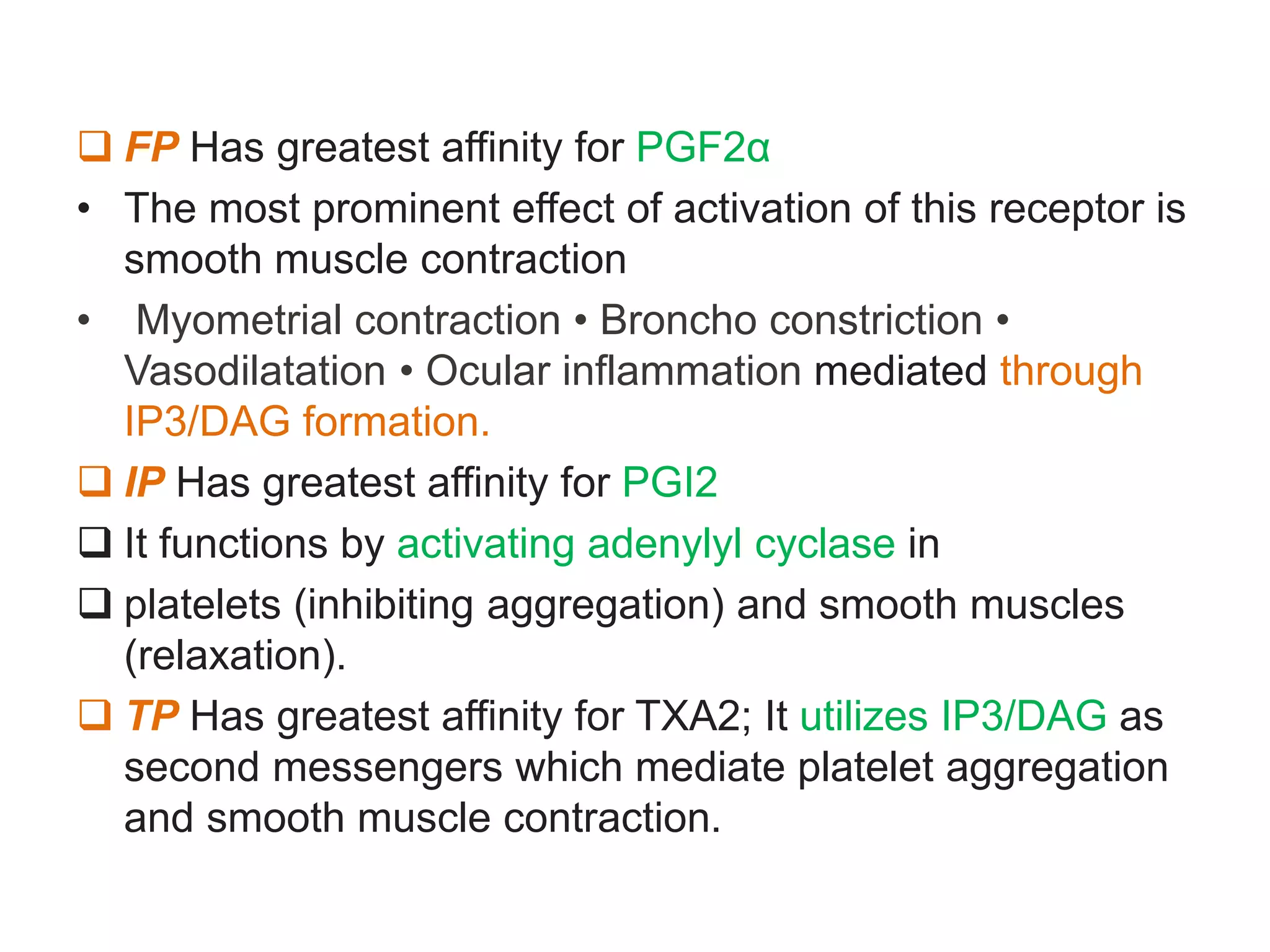 Prostaglandins | PPTX