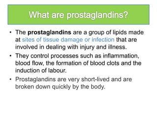 Prostaglandins | PPT