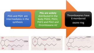 Prostaglandins by Dr. Ashok kumar j | PPTX