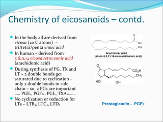 Eicosanoid Structure