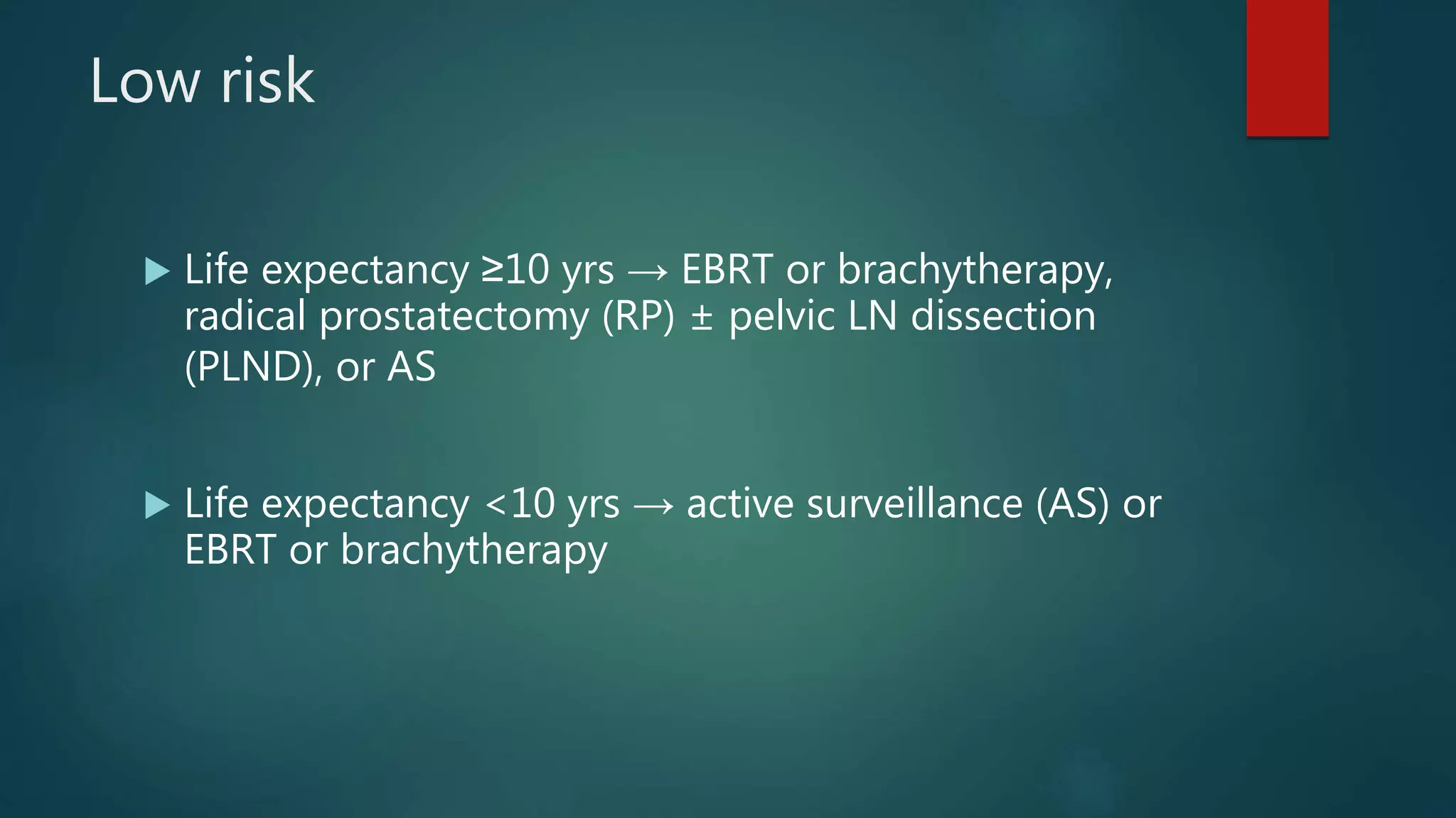 Prostate cancer , radiotherapy | PPTX