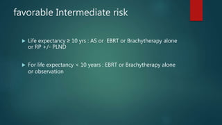 Prostate cancer , radiotherapy | PPTX