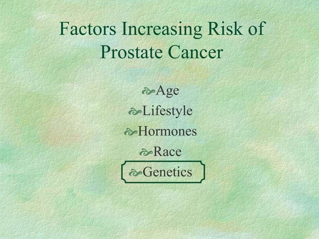 seminar on prostate cancer and awareness.ppt