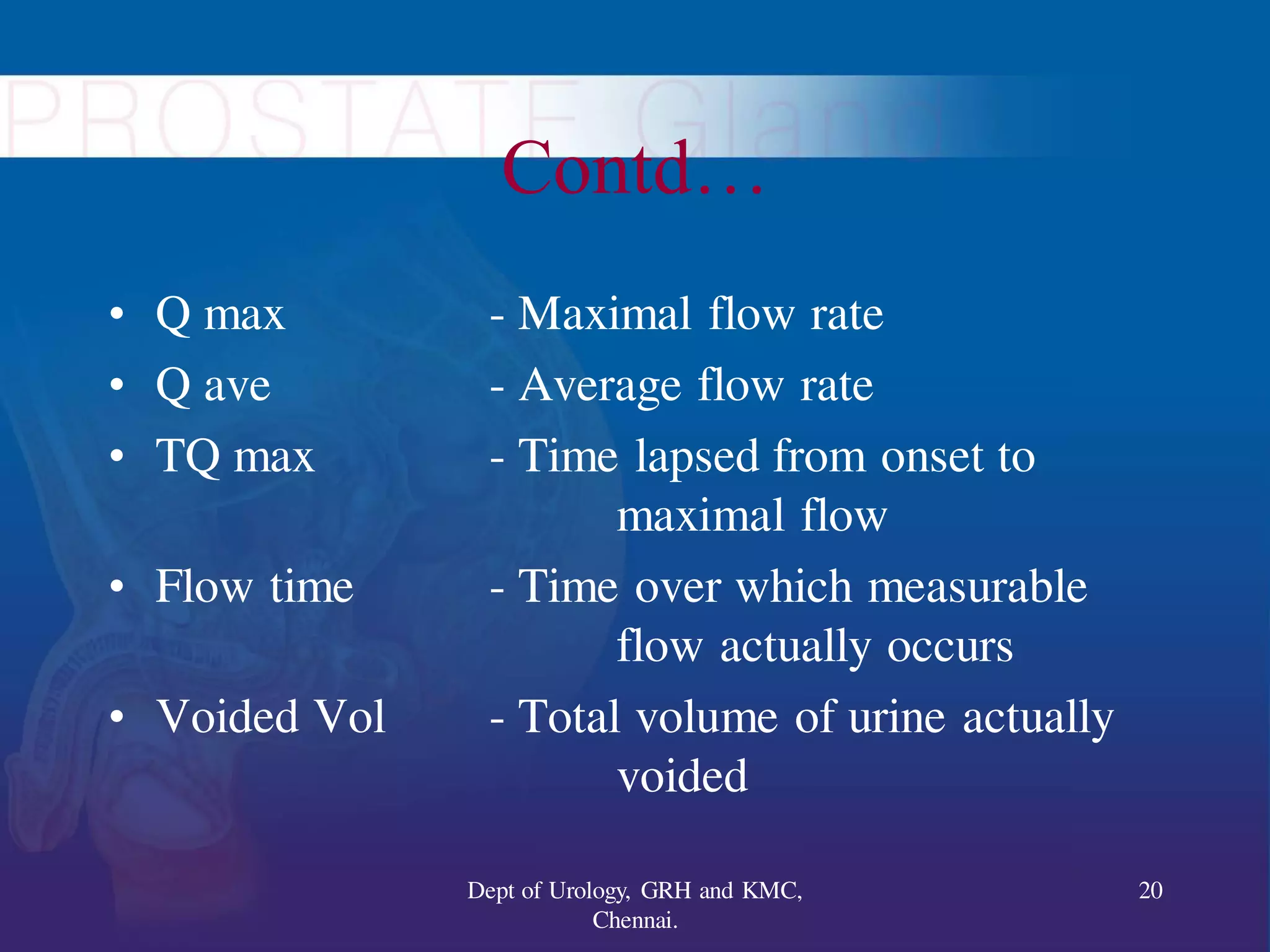 Prostate BPH- evaluation & management | PPT