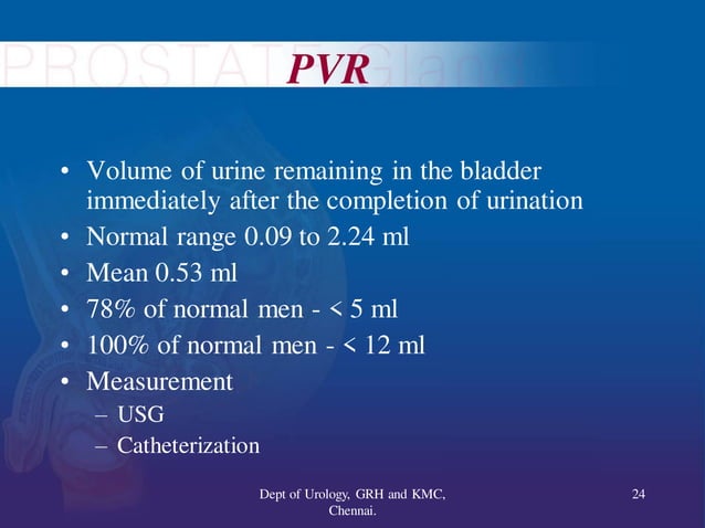 Prostate BPH- evaluation & management | PPT