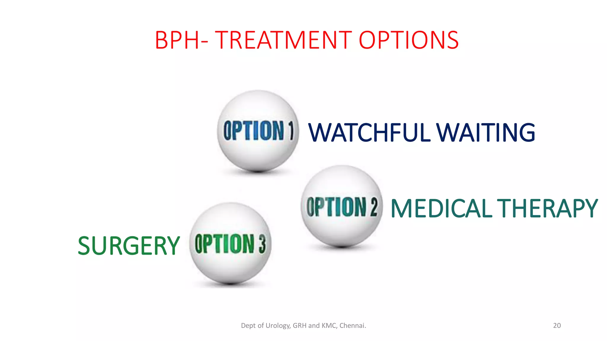 Prostate Benign Prostatic Hyperplasia(BPH)- overview | PDF