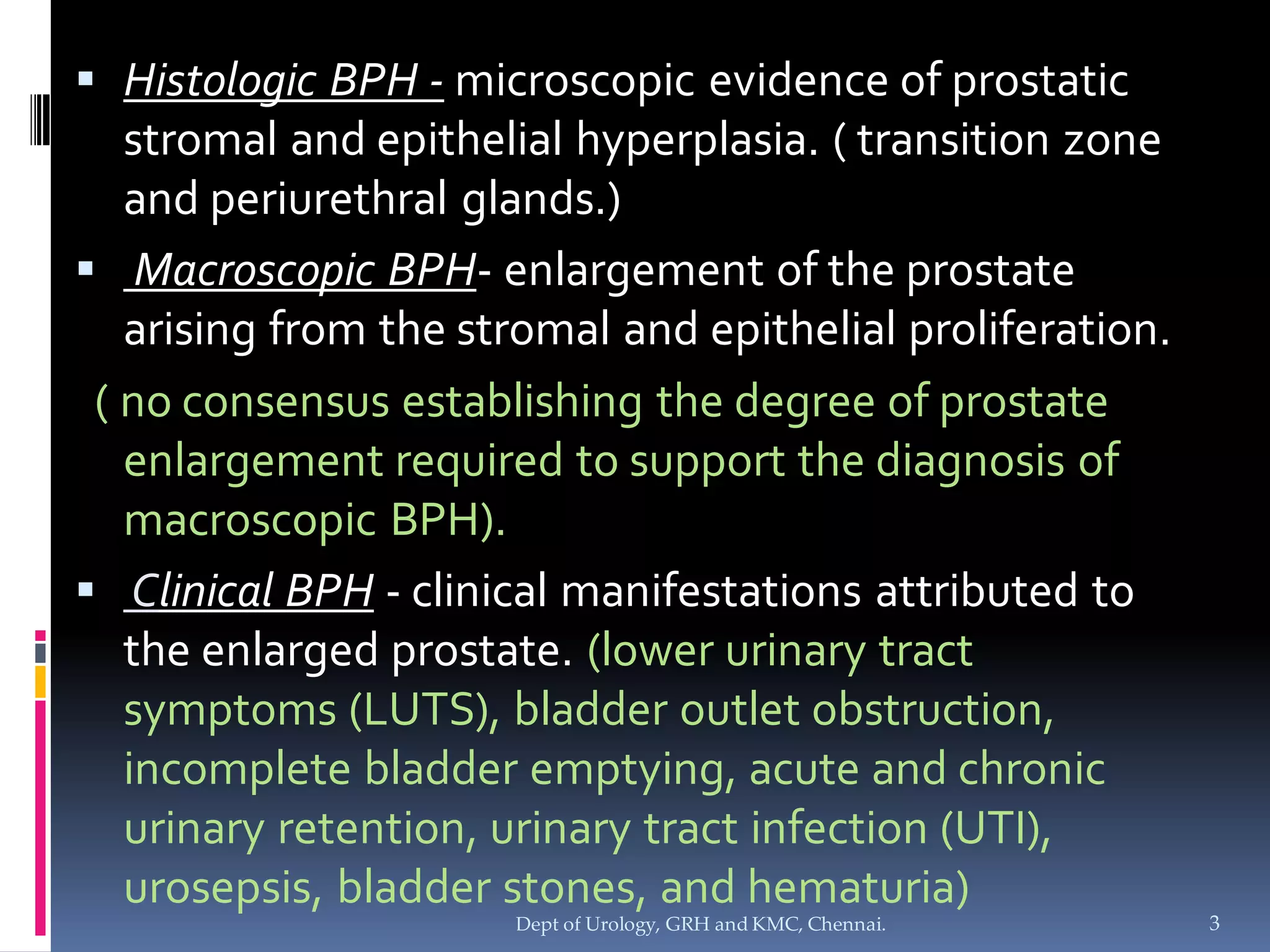 Prostate BPH- pathophysiology | PDF
