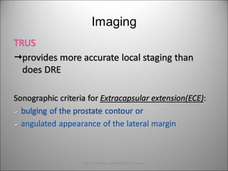 Prostate carcinoma- diagnosis and staging | PDF
