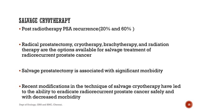 Prostate carcinoma- focal therapy | PDF