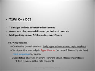 Prostate carcinoma- imaging | PDF