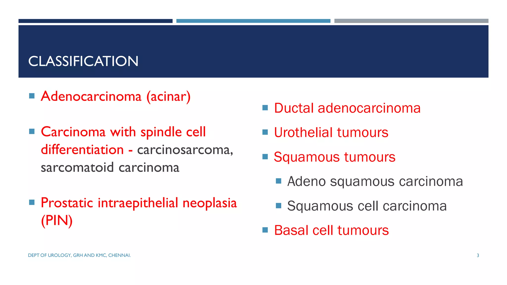 Prostate carcinoma- pathology and staging | PDF