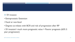 Prostate carcinoma- pathology and staging | PDF