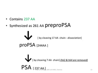 Prostate carcinoma- tumour markers | PDF