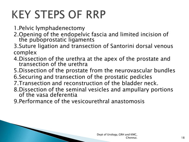 Prostate carinoma- surgery- Open Radical Retropubic Prostatectomy(rrp ...