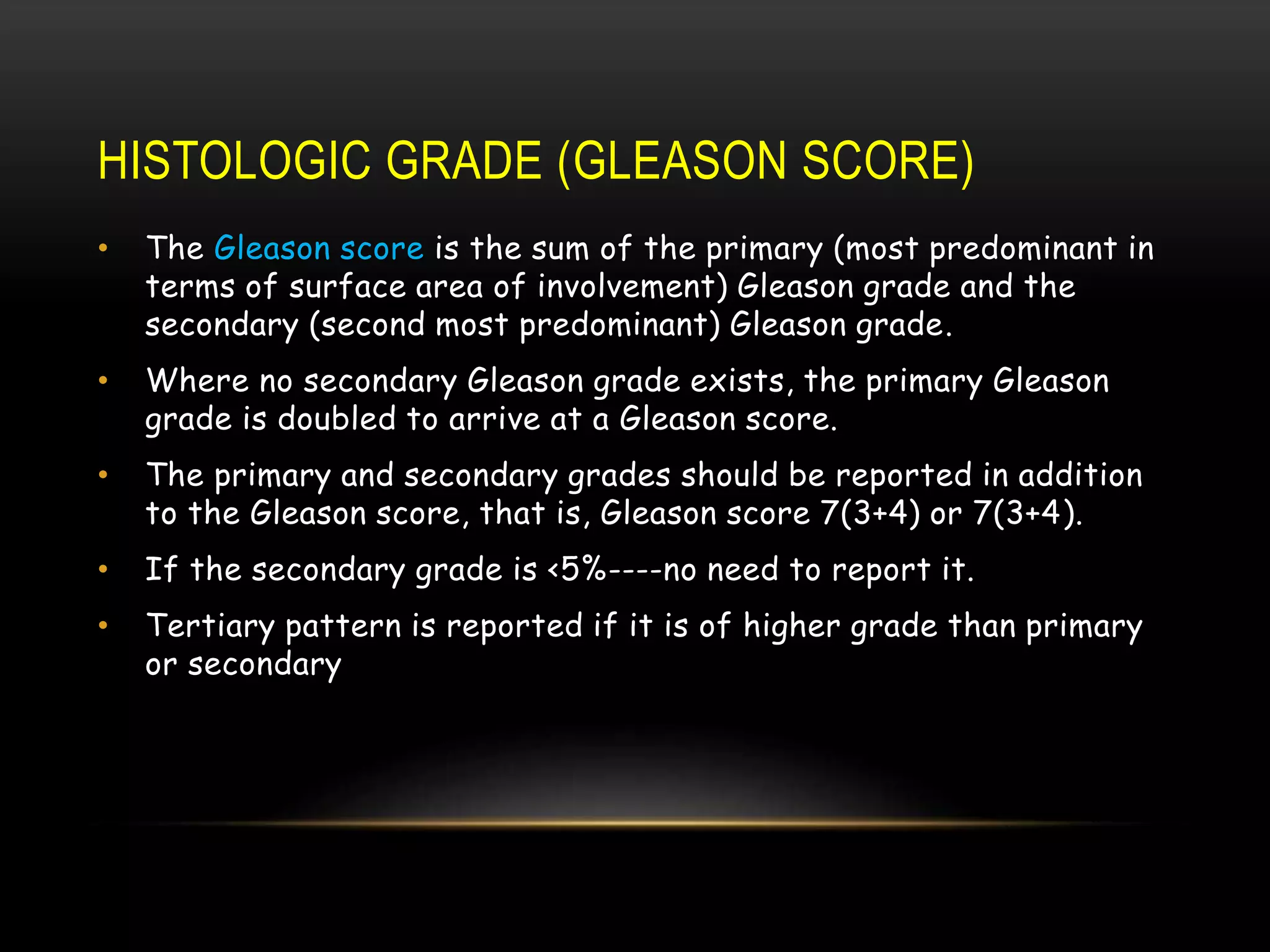 Prostate grossing and reporting | PPTX