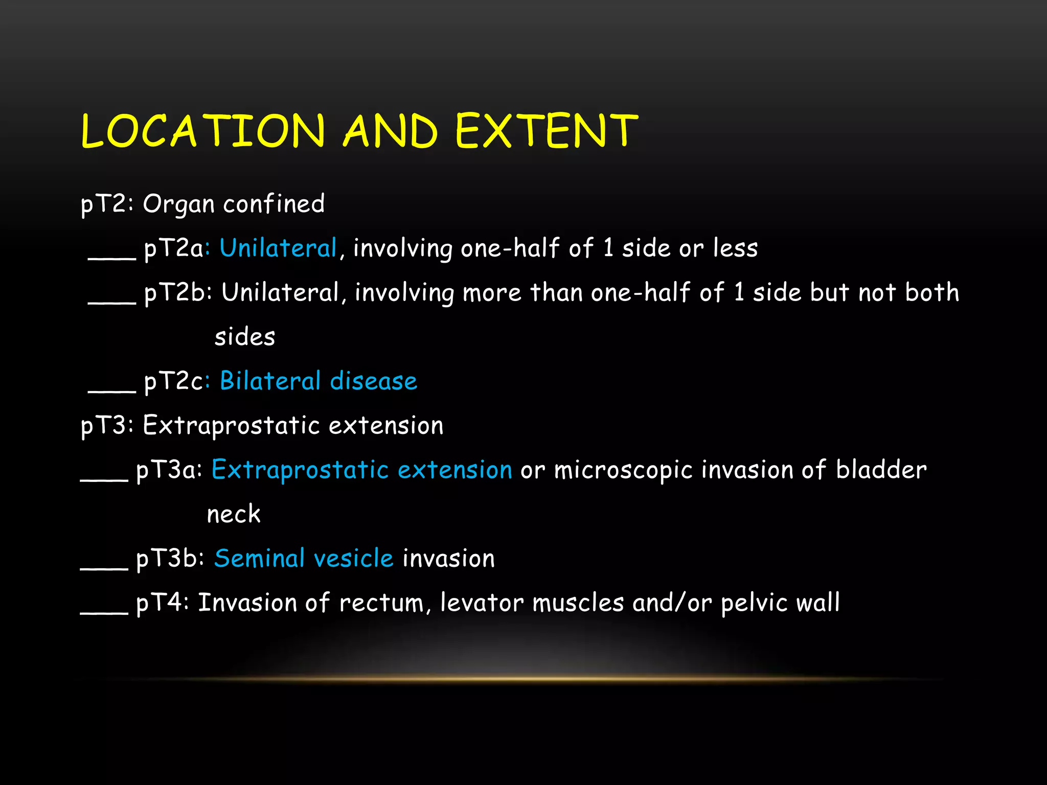 Prostate grossing and reporting | PPTX
