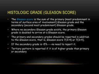 Prostate grossing and reporting | PPTX