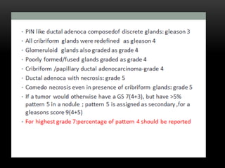 Prostate grossing and reporting | PPTX