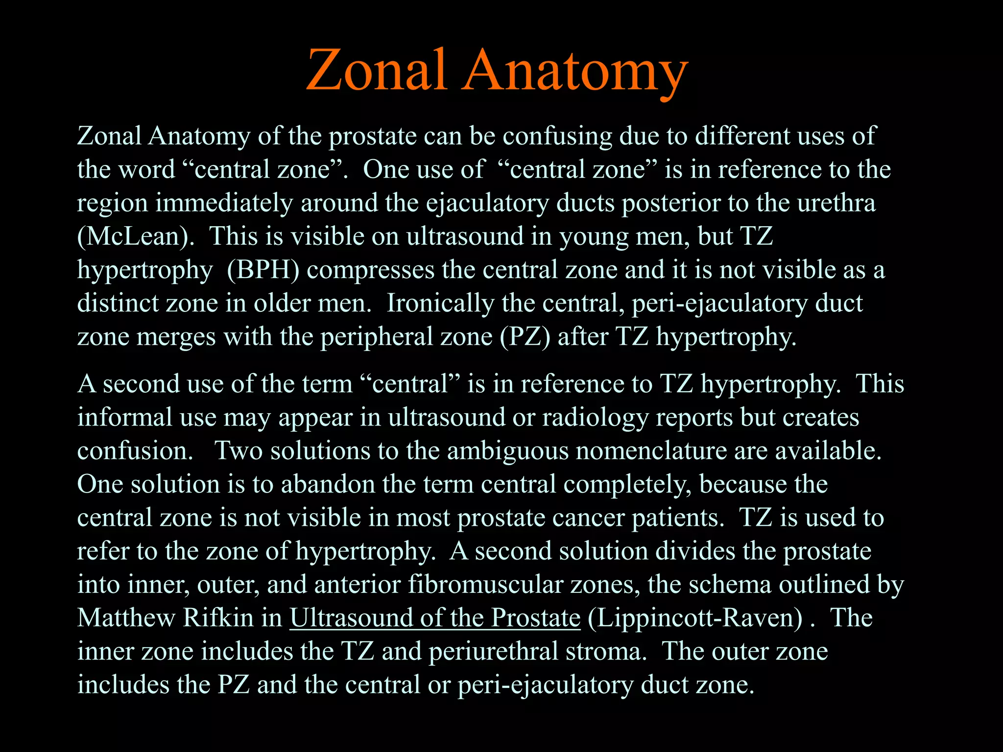 Prostate MRI anatomy from UNIVERSITY OF MICHIGAN | PPTX