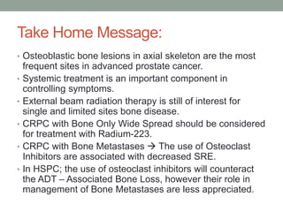 Bone Health in Prostate Cancer Patients. | PPTX