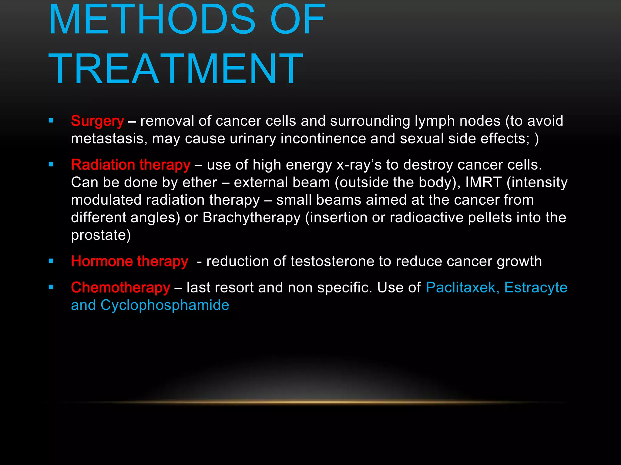 Prostate cancer for public awareness by DR RUBZ | PPTX