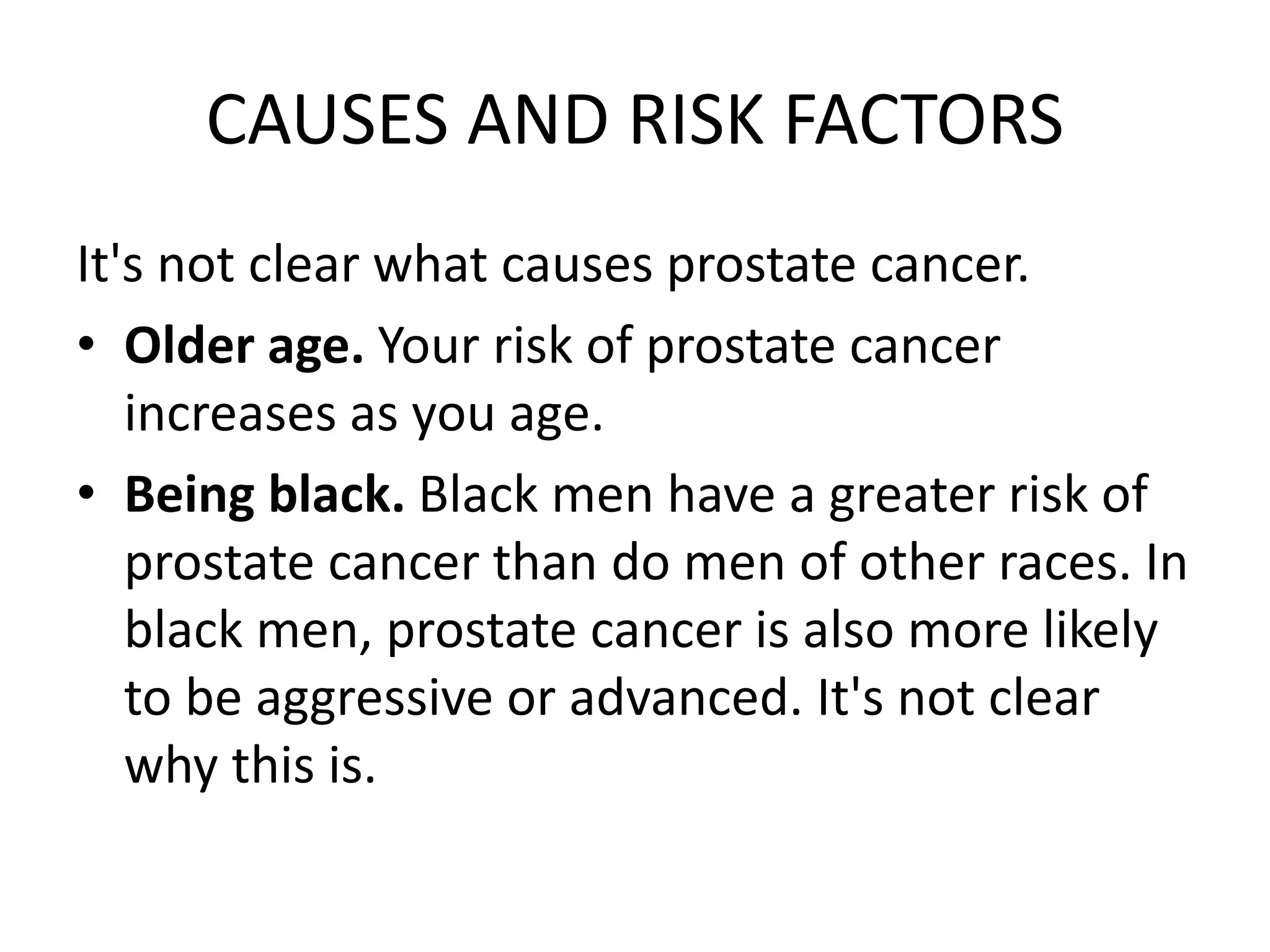Prostate cancer | PPTX