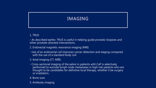 Prostate Cancer (Urology) | PPTX