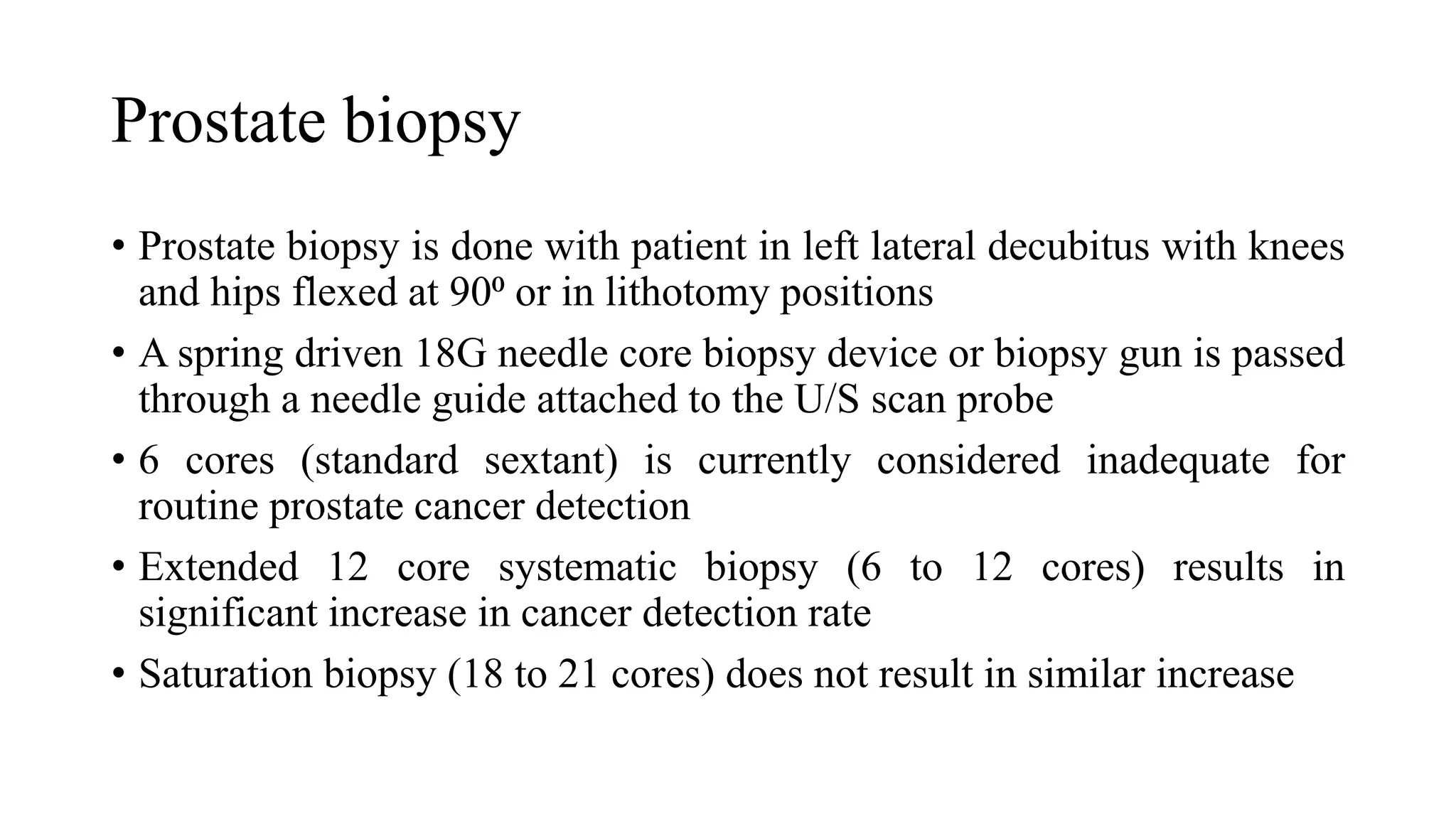 THE MANAGEMENT OF PROSTATE CANCER . pptx | PPTX