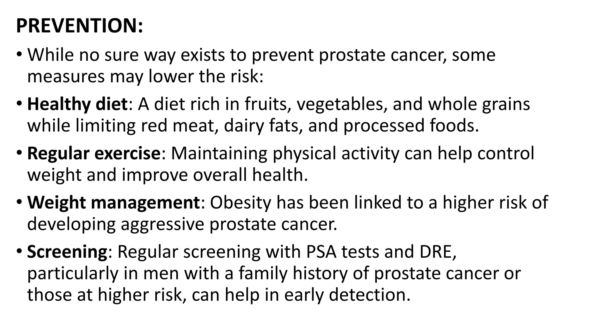 PROSTATE CANCER. a type of cancer that affects the prostate gland | PDF